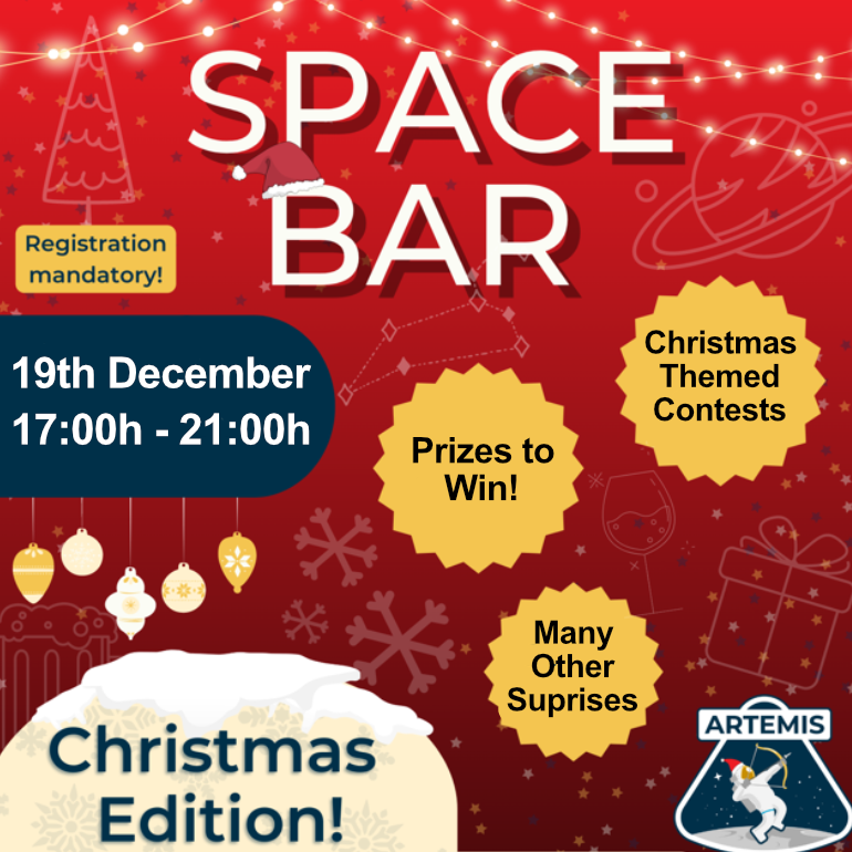 Christmas Space Bar 2024 - Registration Mandatory - Artemis - Space ...