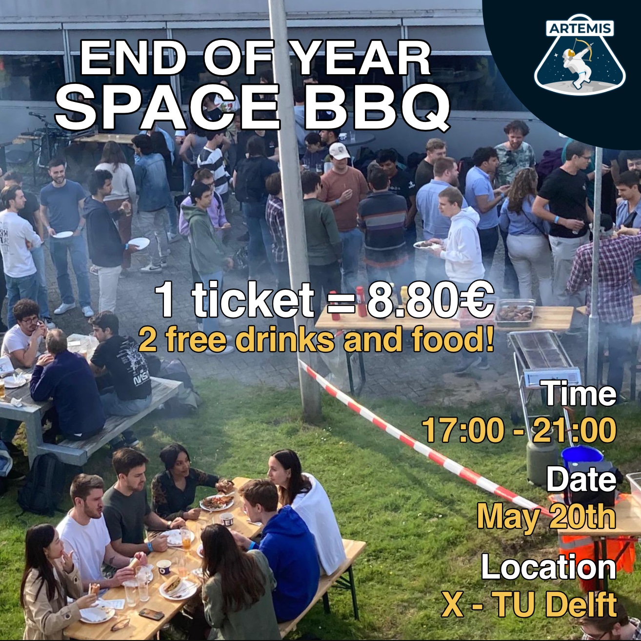 End-of-the-Year Space BarBQ! (Mandatory Registration) - Artemis - Space Master Society